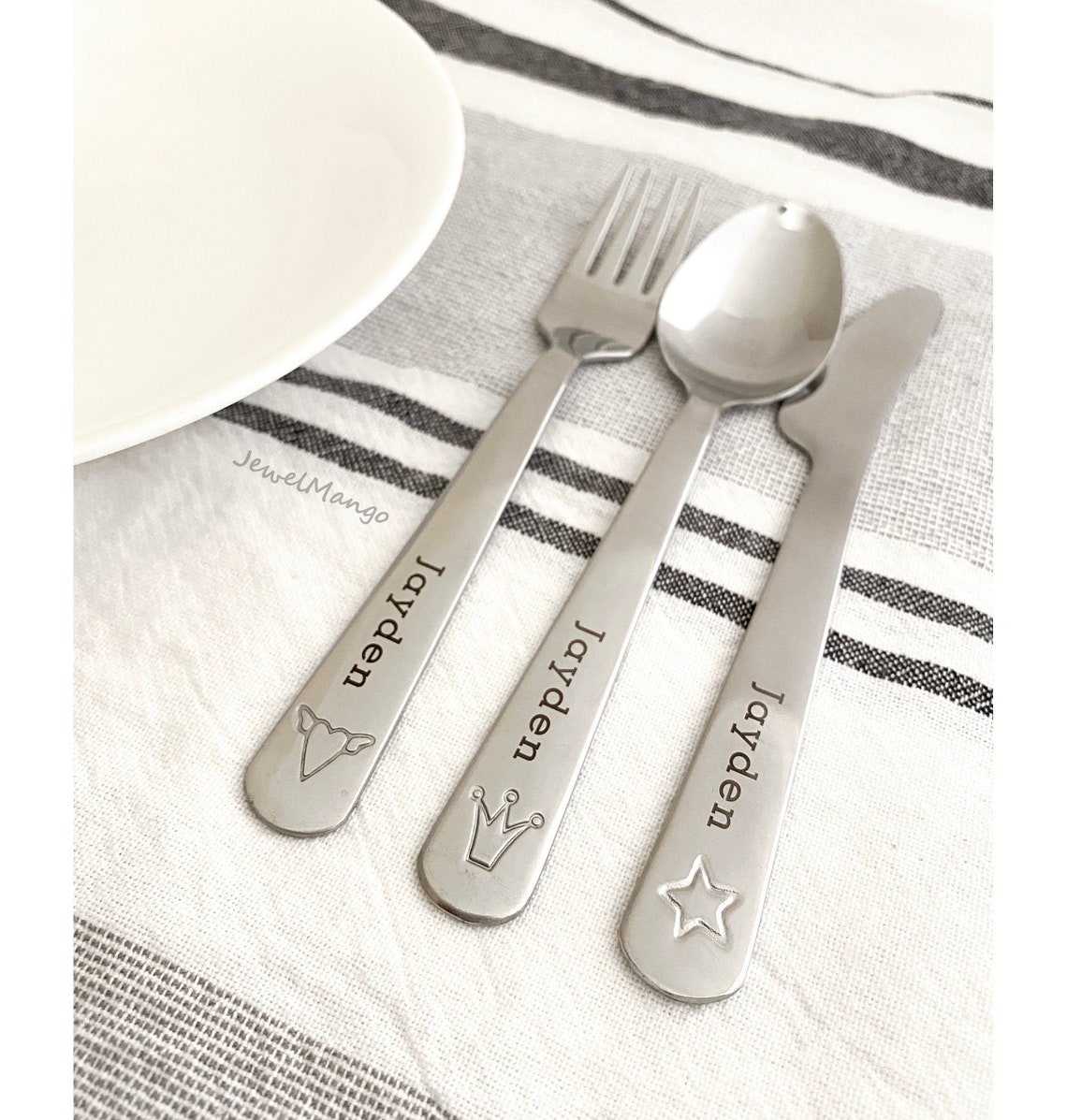 Personalized Baby Utensil Set Perfect Baby Shower Gift New - Etsy