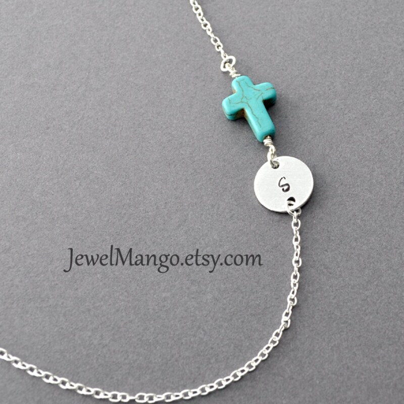 Turquoise Cross - Etsy