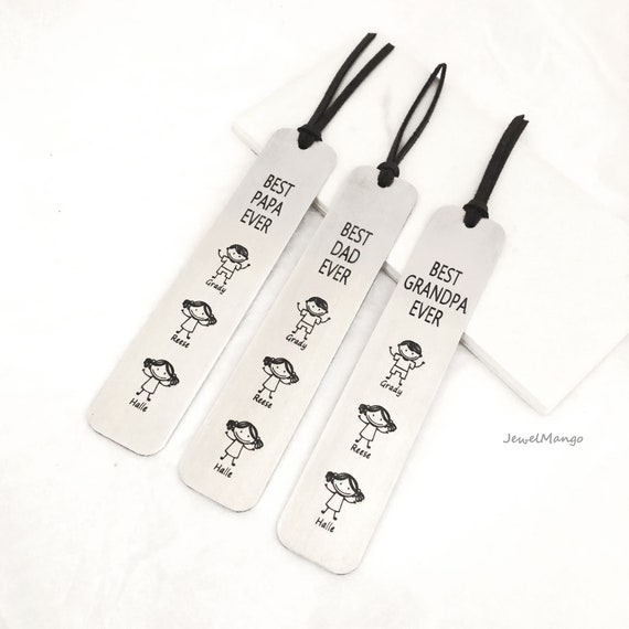 Bookmark for DAD MOM gift for Grandpa Grandma gift for | Etsy