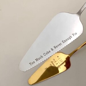 Personalized Cake Server, Pie Server, Bridal Shower Gift, Custom ...
