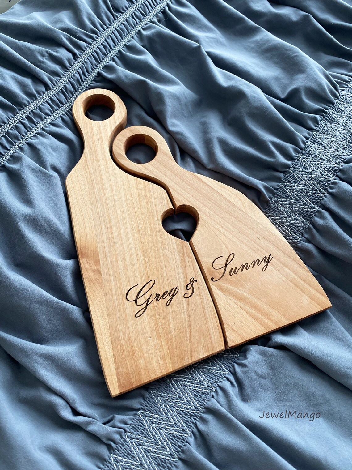 Nesting Charcuterie Board, True Love Charcuterie Board, Couple Cutting ...