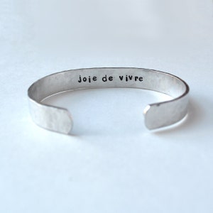 Personalized Metal Cuff Bracelet Custom Bracelet Aluminum - Etsy