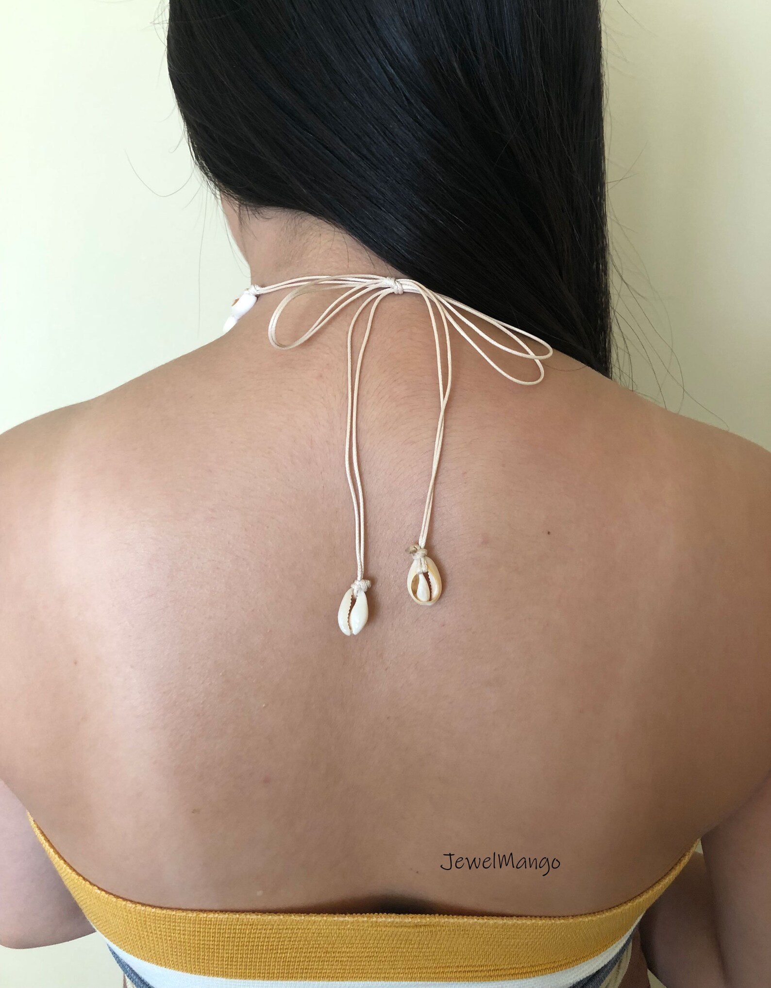 Cowrie Shell Necklace Puka Shell Choker vsco girl Seashell | Etsy