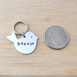 Custom Pet Tag, Personalized Pet Id Tag Aluminum Bird, Dog, Cat, Dog ...