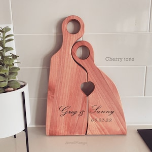 Nesting Charcuterie Board, True Love Charcuterie Board, Couple Cutting ...