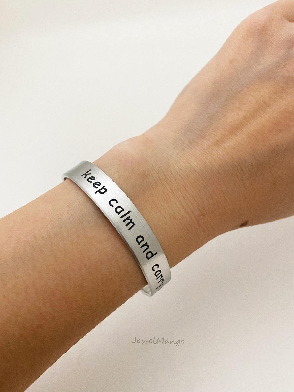 Personalized Metal Cuff Bracelet Custom Bracelet Aluminum - Etsy