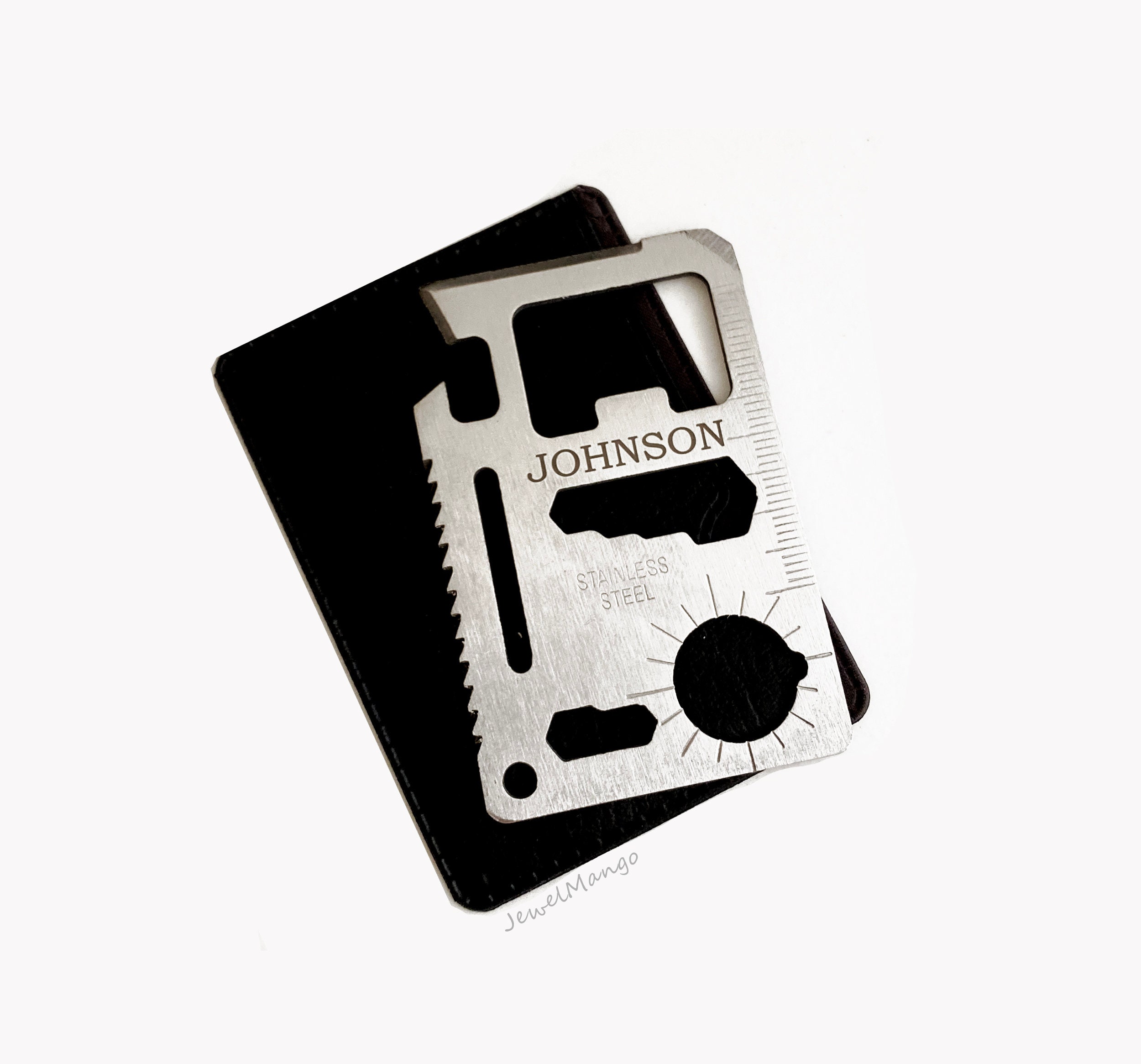 Personalized Wallet Tool groomsmen gifts Gifts for him 11 | Etsy