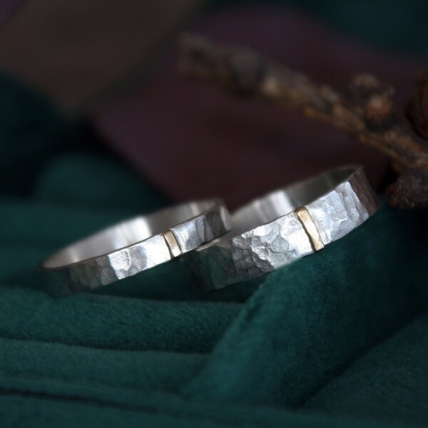 Rustic Wedding Ring - Etsy
