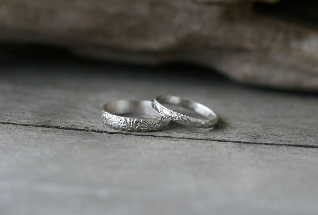 Antique Style Wedding Rings, Relic Wedding Rings, Victorian Style ...