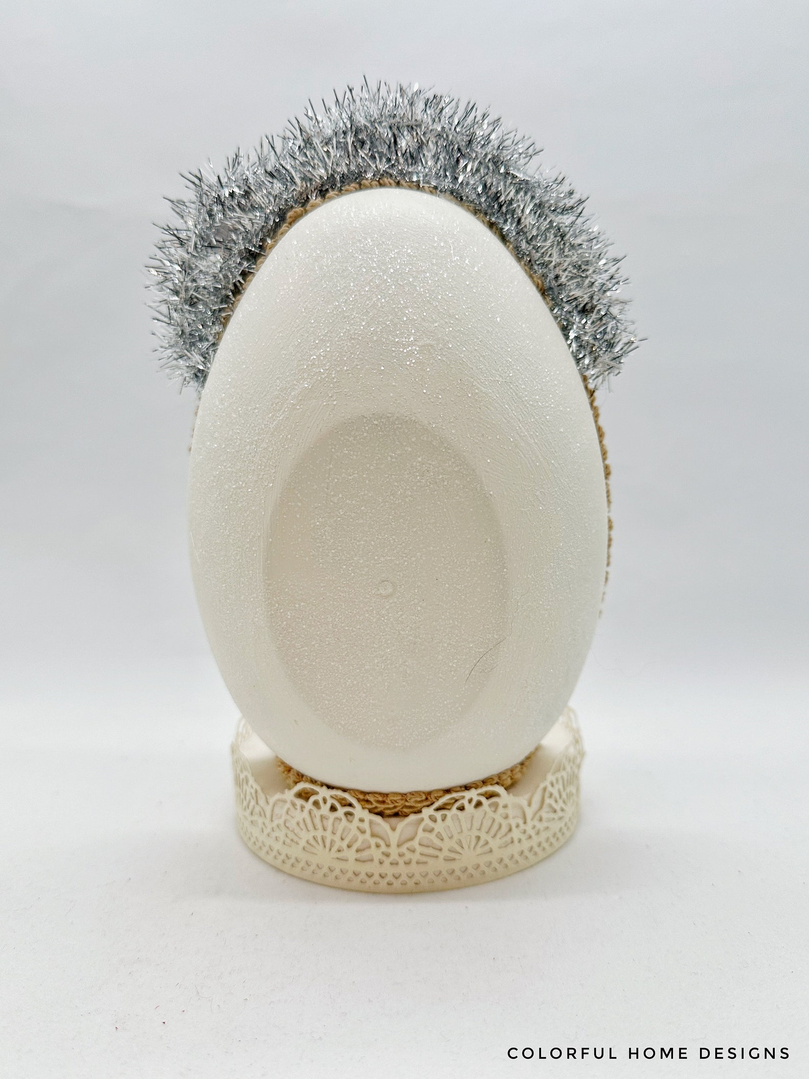 Vintage Style Easter Decor, Panoramic Easter Egg, Easter Diorama, Kitsch Retro Easter Display ...