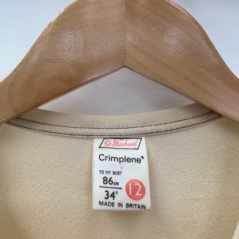 Vintage 1970s St Michaels Crimplene Fish Top - Etsy