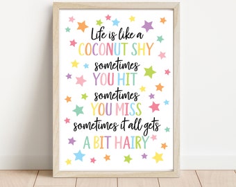 Motivational Wall Art Printable A4 Digital Print Inspirational Quote ...