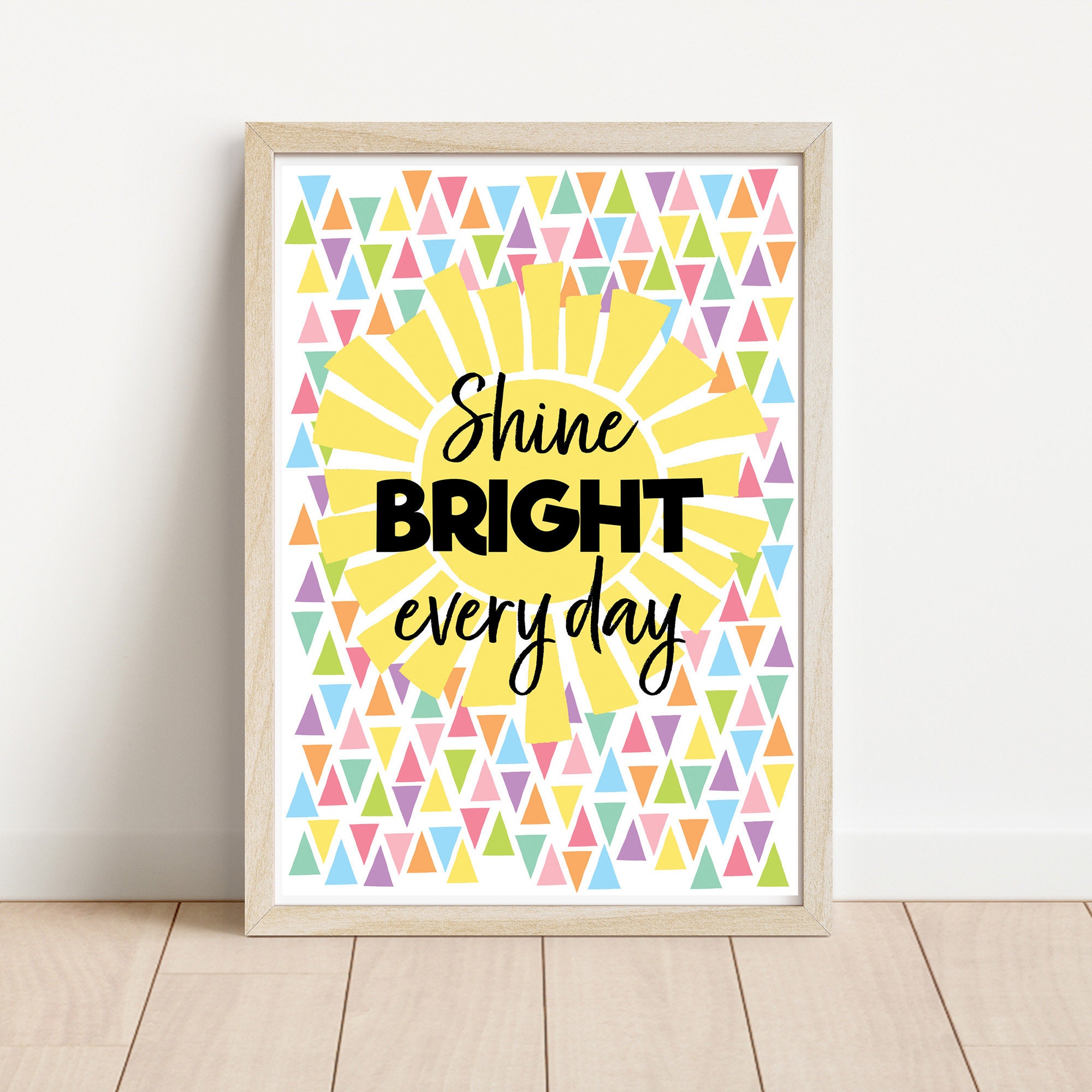 Motivational Quote Printable | Colourful Inspirational Print ...