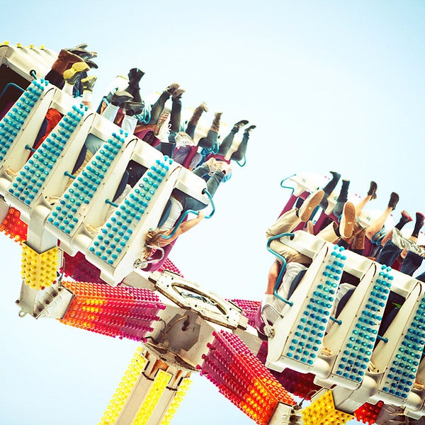 Carnival Ride Photo - Etsy