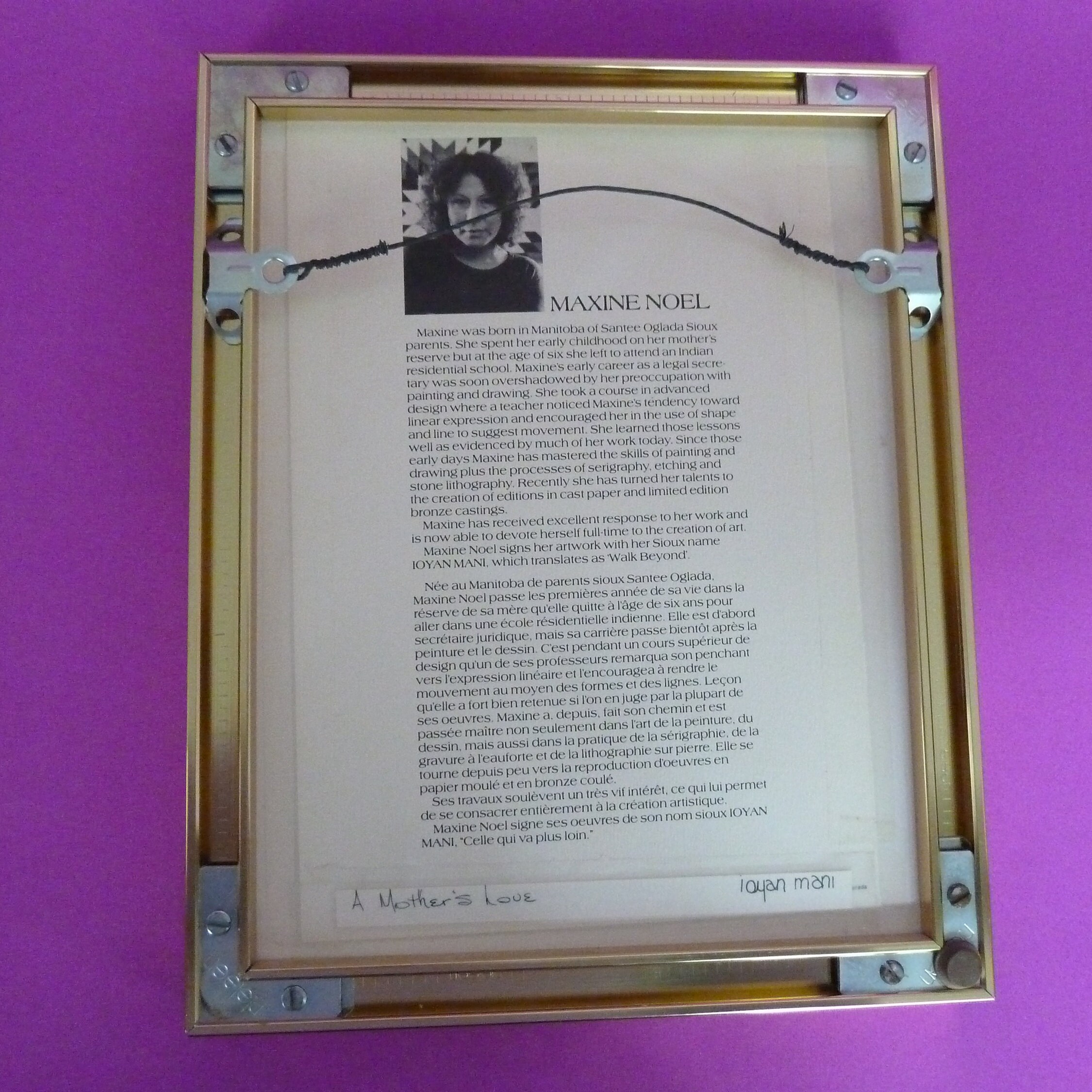 Painting, Native Indian Art, Canadian Art Card Series by Maxine Noel ...