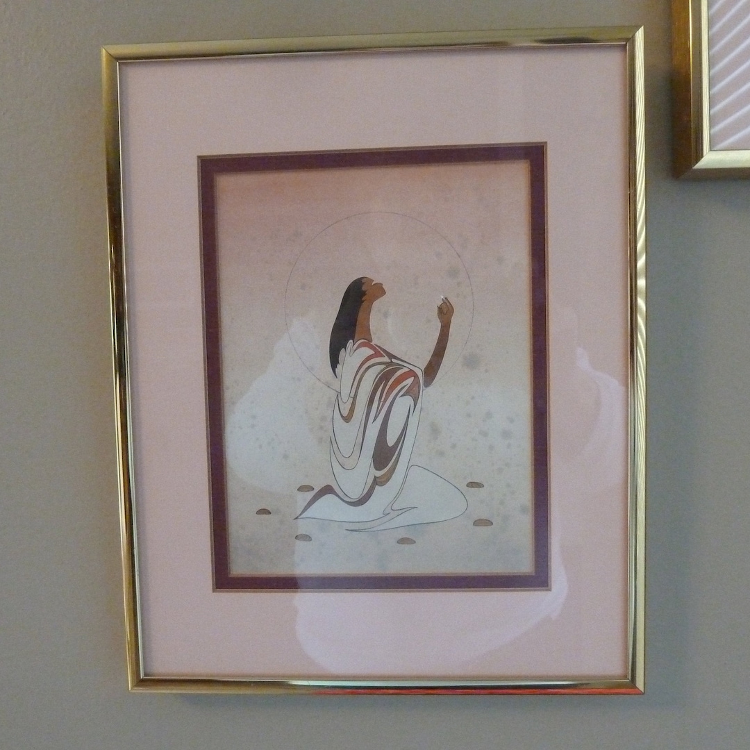 Painting, Native Indian Art by Maxine Noel "ioyan Mani" Canadian Art ...