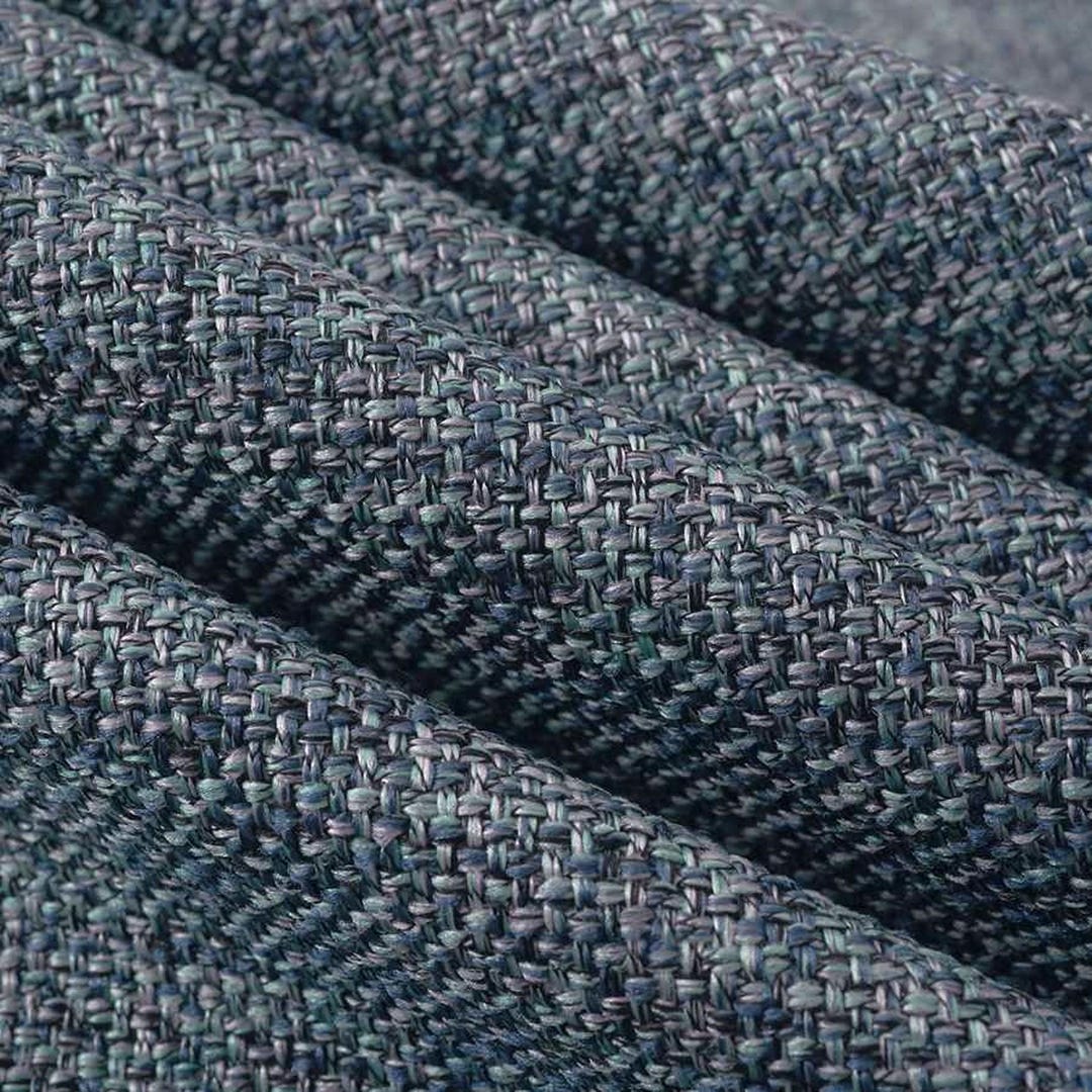 Navy Blue Tweed Upholstery Fabric - Grey and Navy Blue Fabric for ...