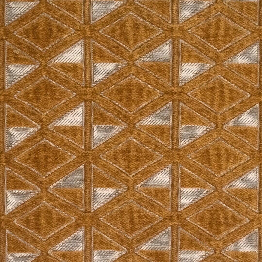 Gold Geometric Velvet Upholstery Fabric Modern Gold Diamond - Etsy