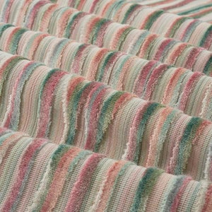 Coral Pink Velvet Upholstery Fabric - Blush Pink Raised Velvet Fabric ...