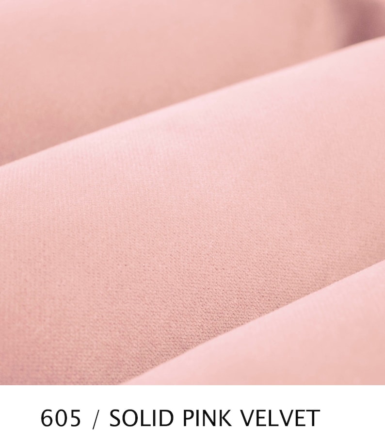 Blush Pink Velvet Upholstery Fabric Solid Light Pink Velvet - Etsy