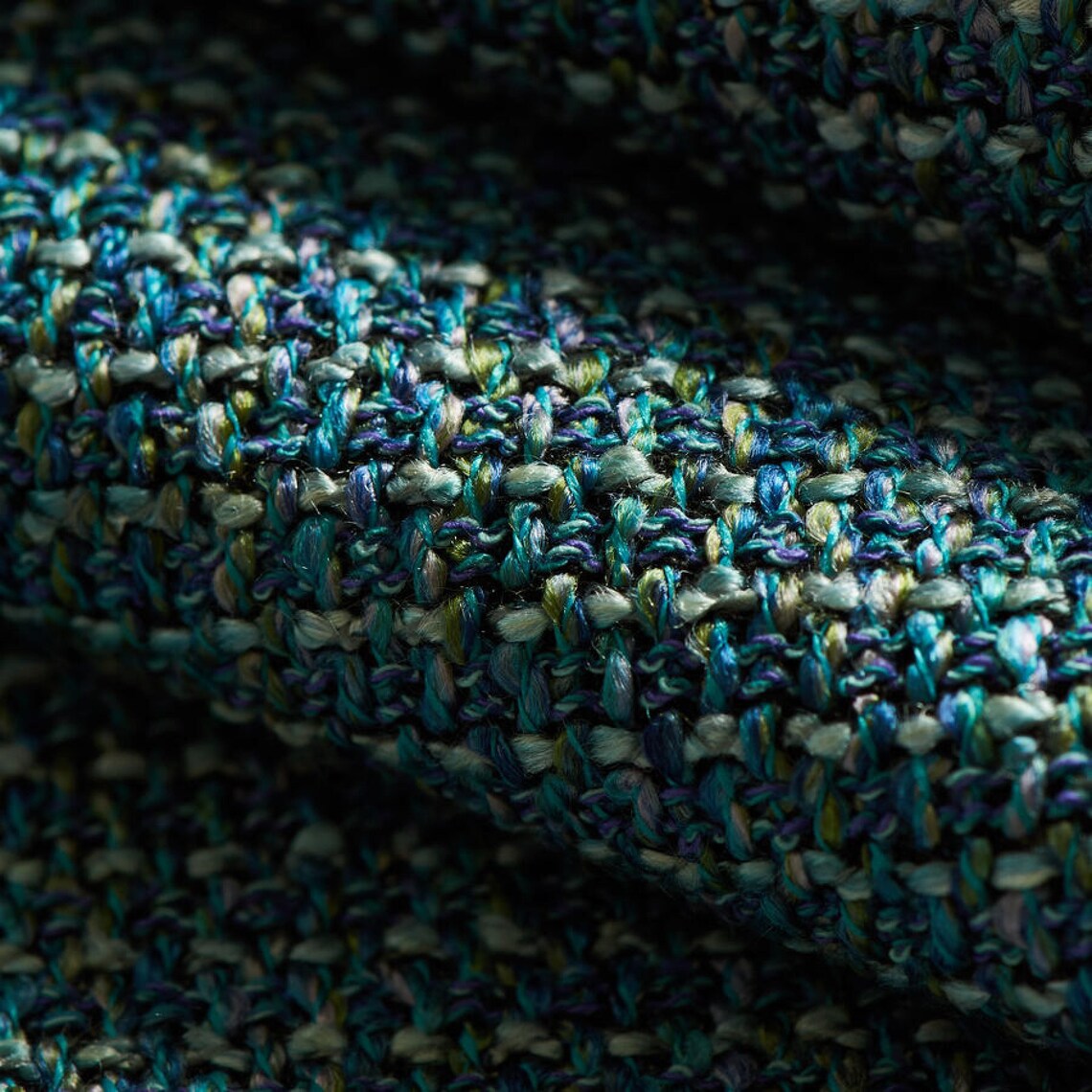 Turquoise Tweed Upholstery Fabric for Furniture Stain - Etsy
