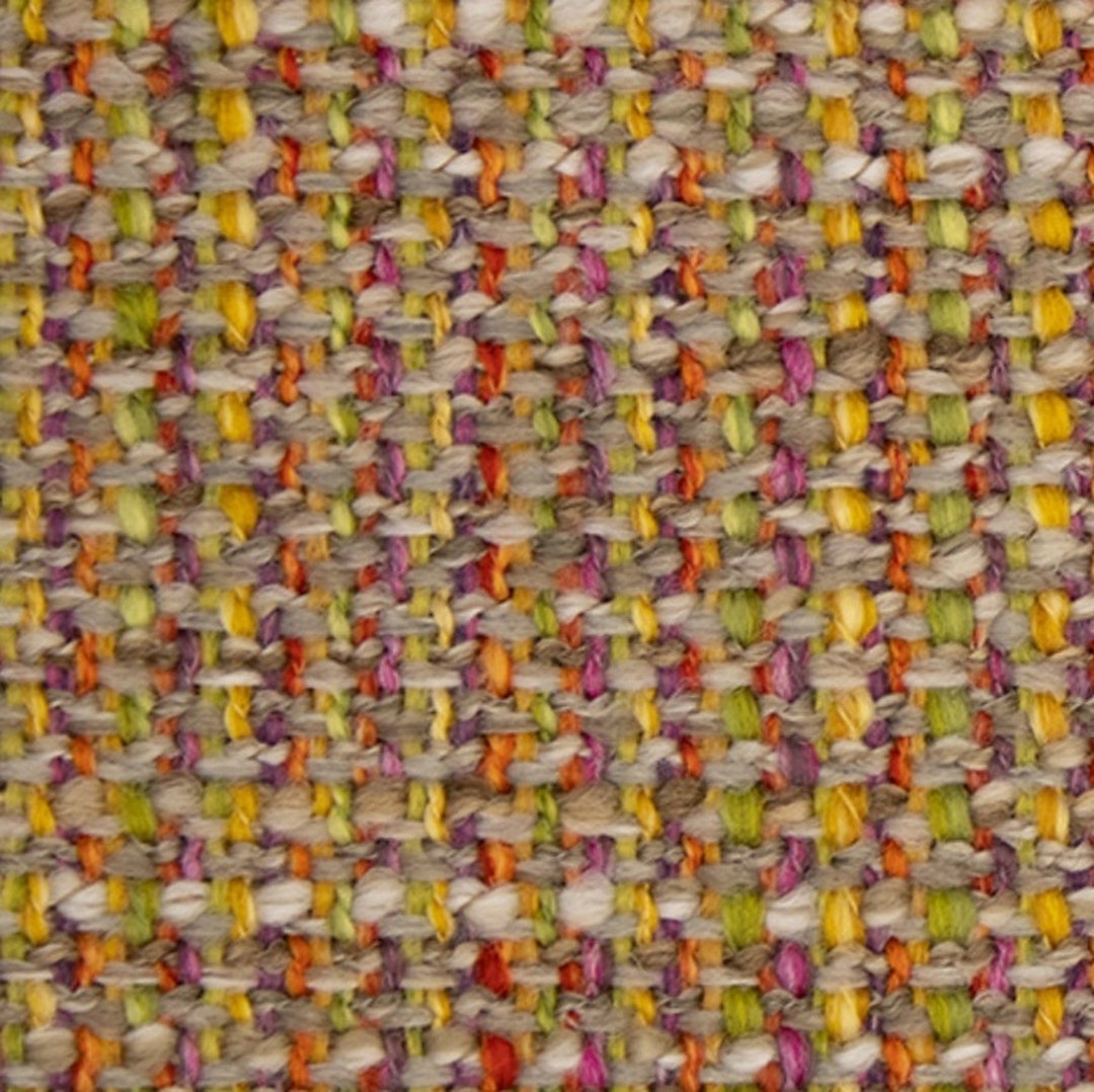 Multicolored Tweed Upholstery Fabric Orange Tweed Fabric for Furniture ...