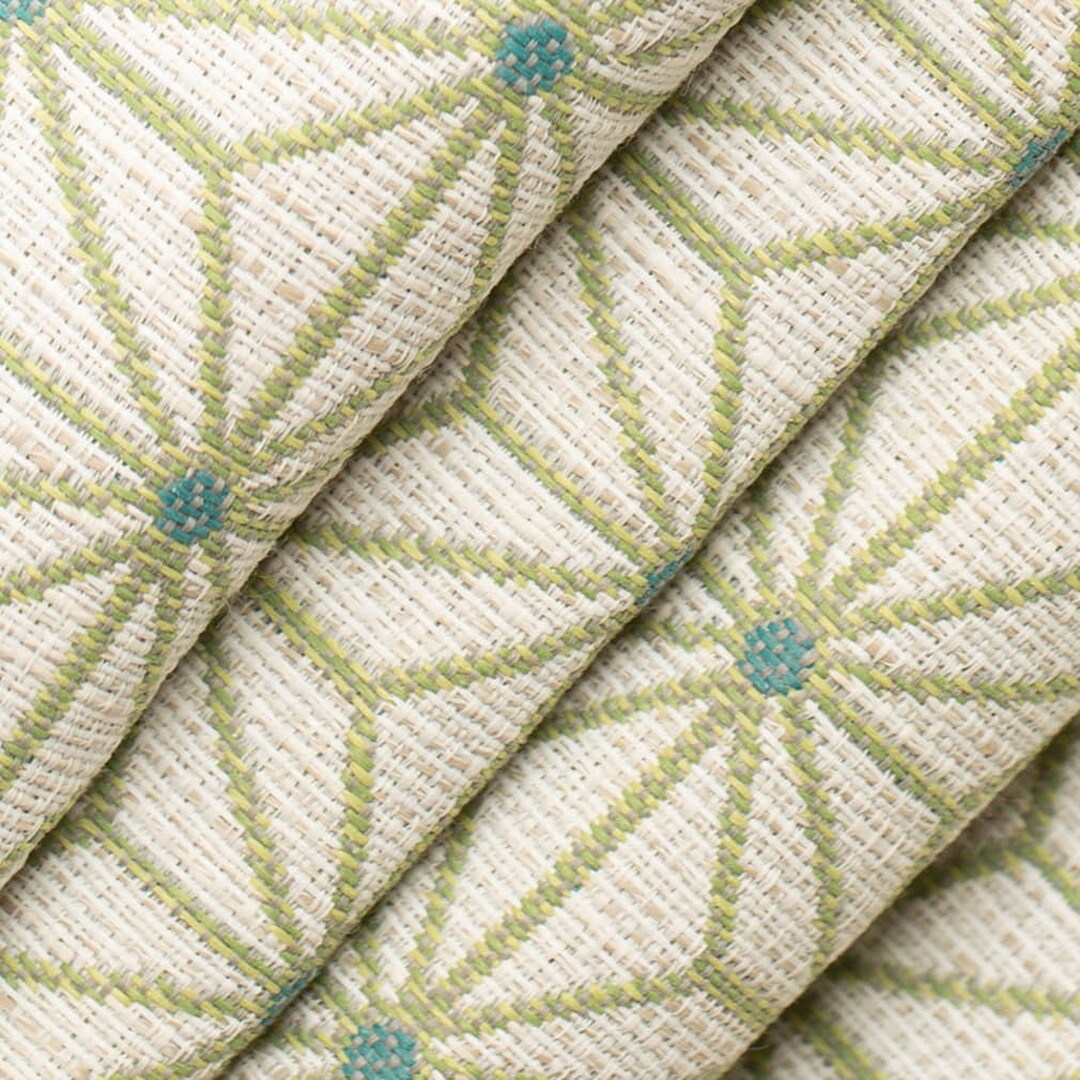 Chartreuse Upholstery Fabric - Stain Resistant Chartreuse Aqua Fabric ...
