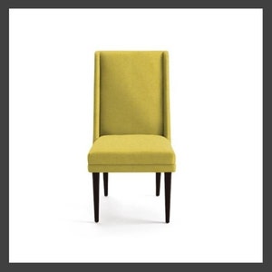 Yellow Upholstery Fabric - Stain Resistant Yellow Chenille for ...