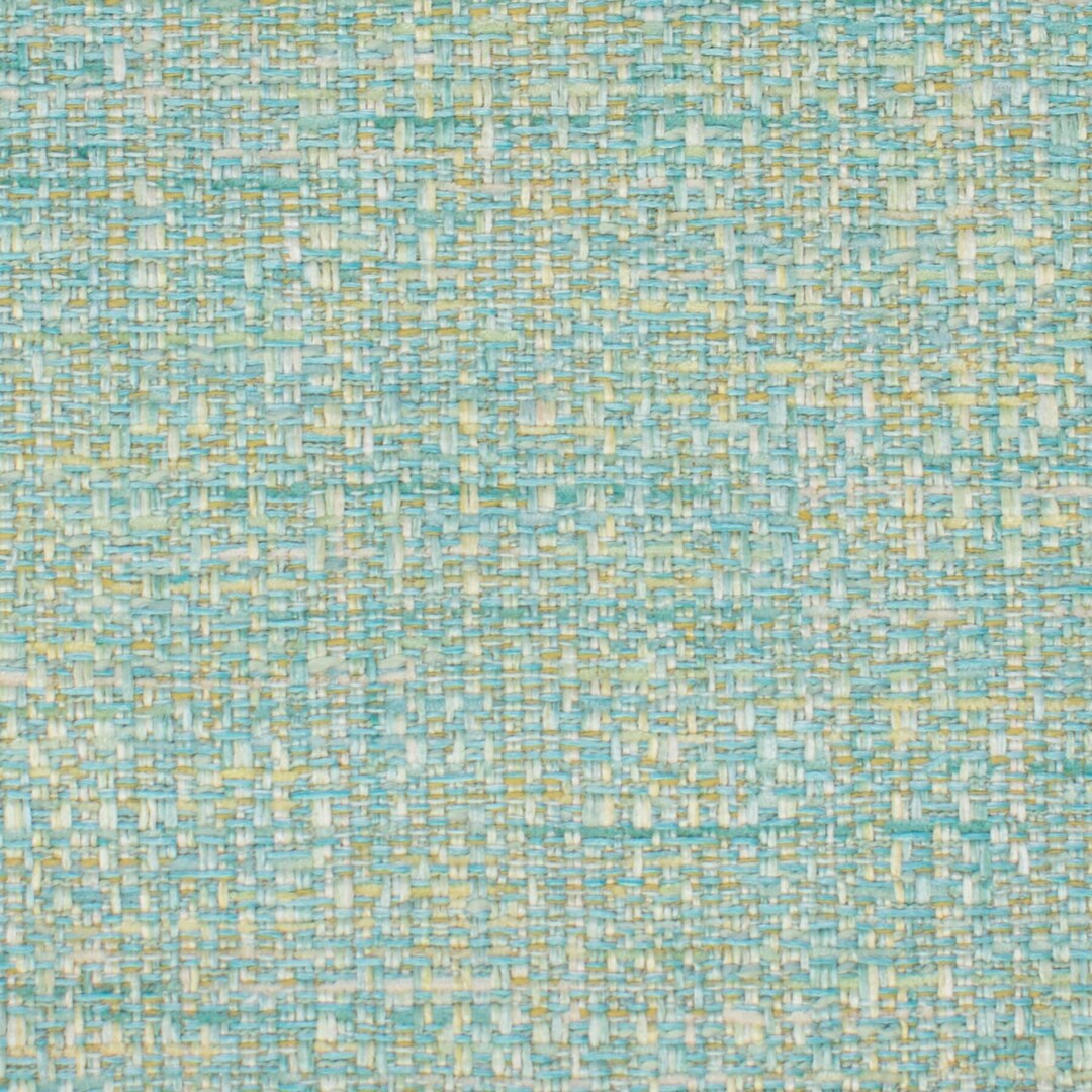 Aqua Blue Tweed Upholstery Fabric Chartreuse and Aqua Upholstery Fabric ...