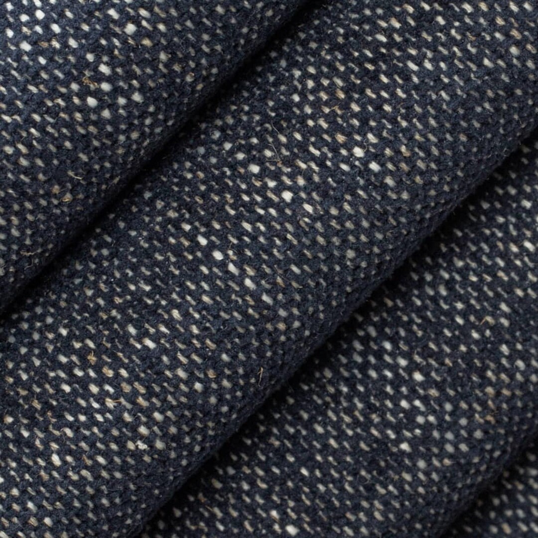 Navy Crypton Upholstery Fabric - Dark Blue Stain Resistant Fabric for ...