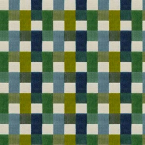 Chartreuse Navy Velvet Upholstery Fabric - Blue Green Geometric Velvet ...