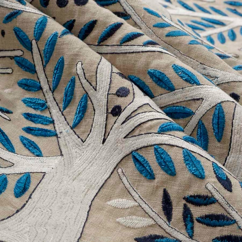 Embroidered Fabric - Etsy