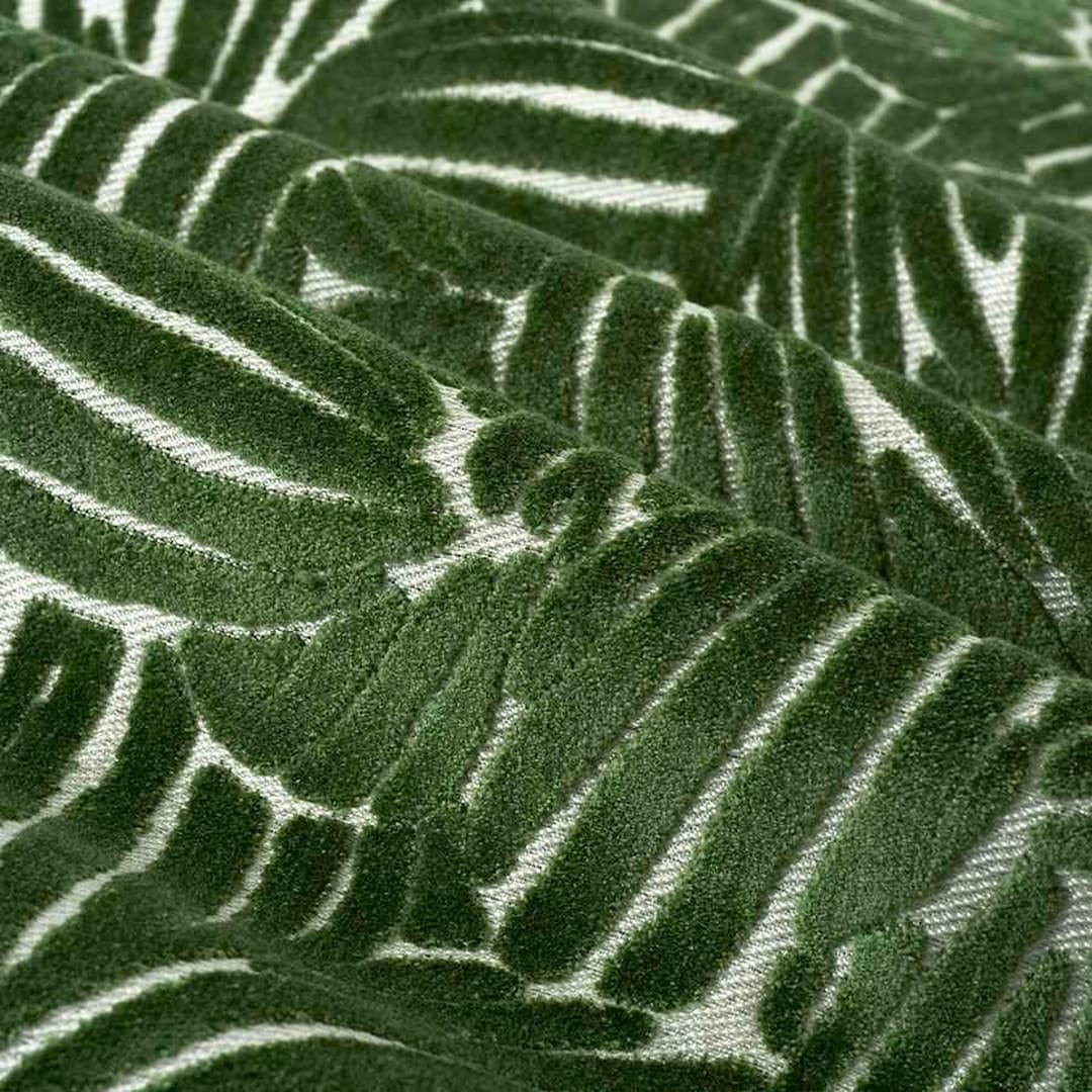 Forest Green Velvet Upholstery Fabric - Dark Green Raised Velvet for ...