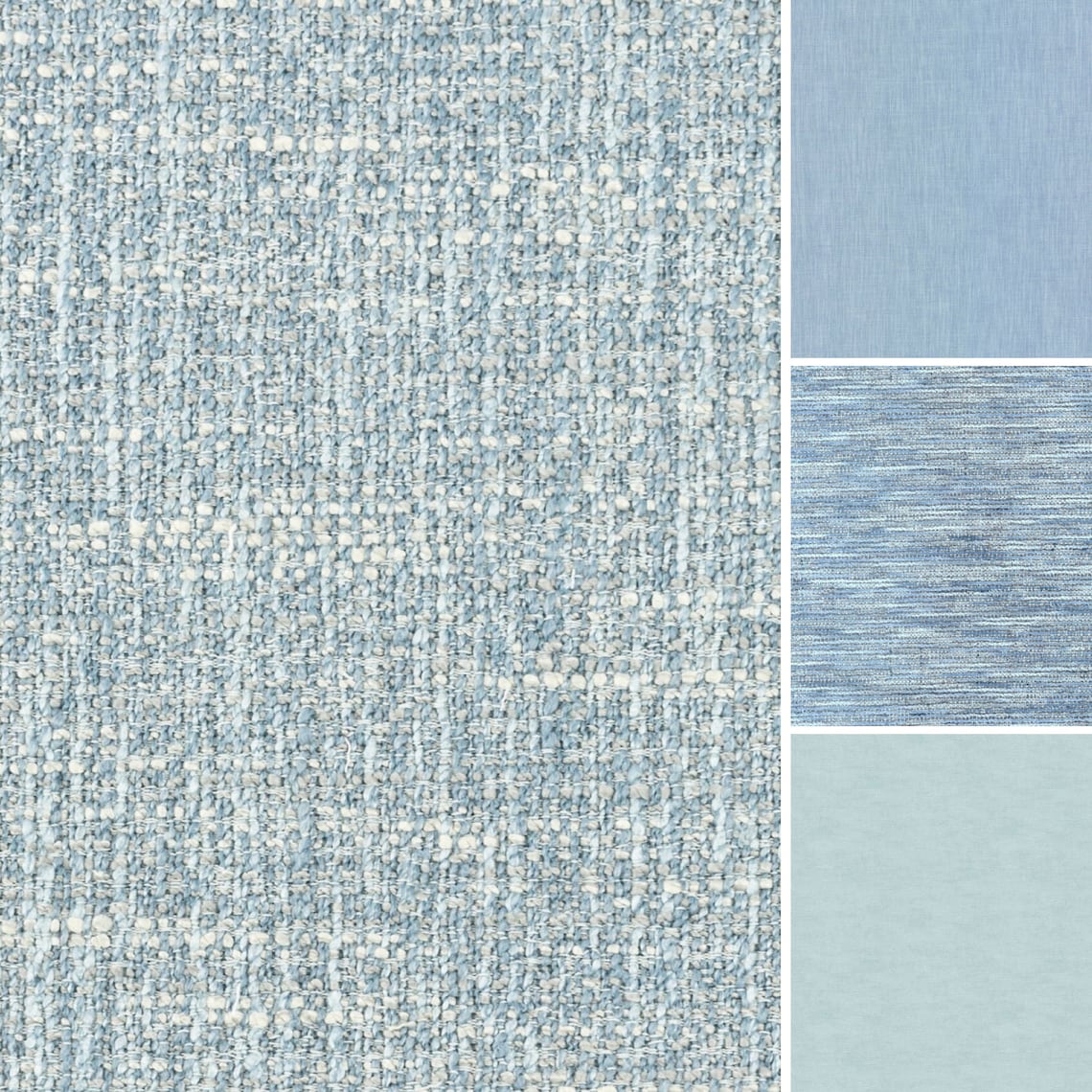 Light Blue Upholstery Fabric Blue Performance Fabric for - Etsy