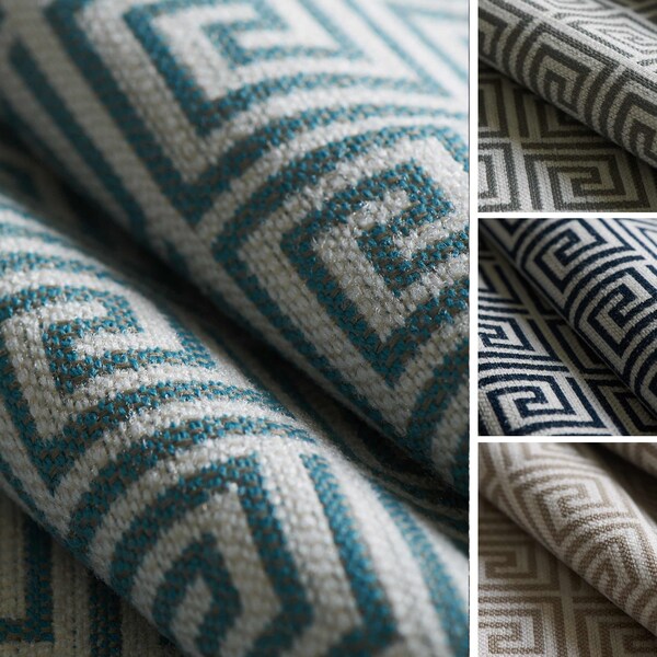 Greek Key Fabric - Etsy