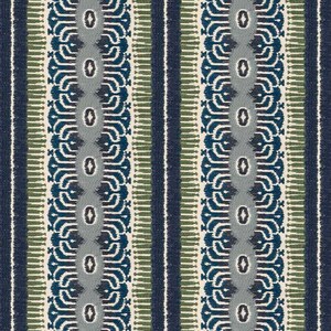 Navy Blue Embroidered Fabric - Multicolored Embroidered Fabric for ...