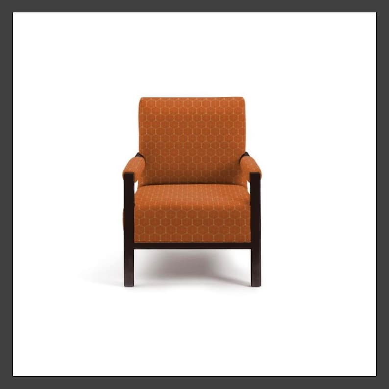 Orange Velvet Upholstery Fabric by the Yard - Contemporary Orange ...