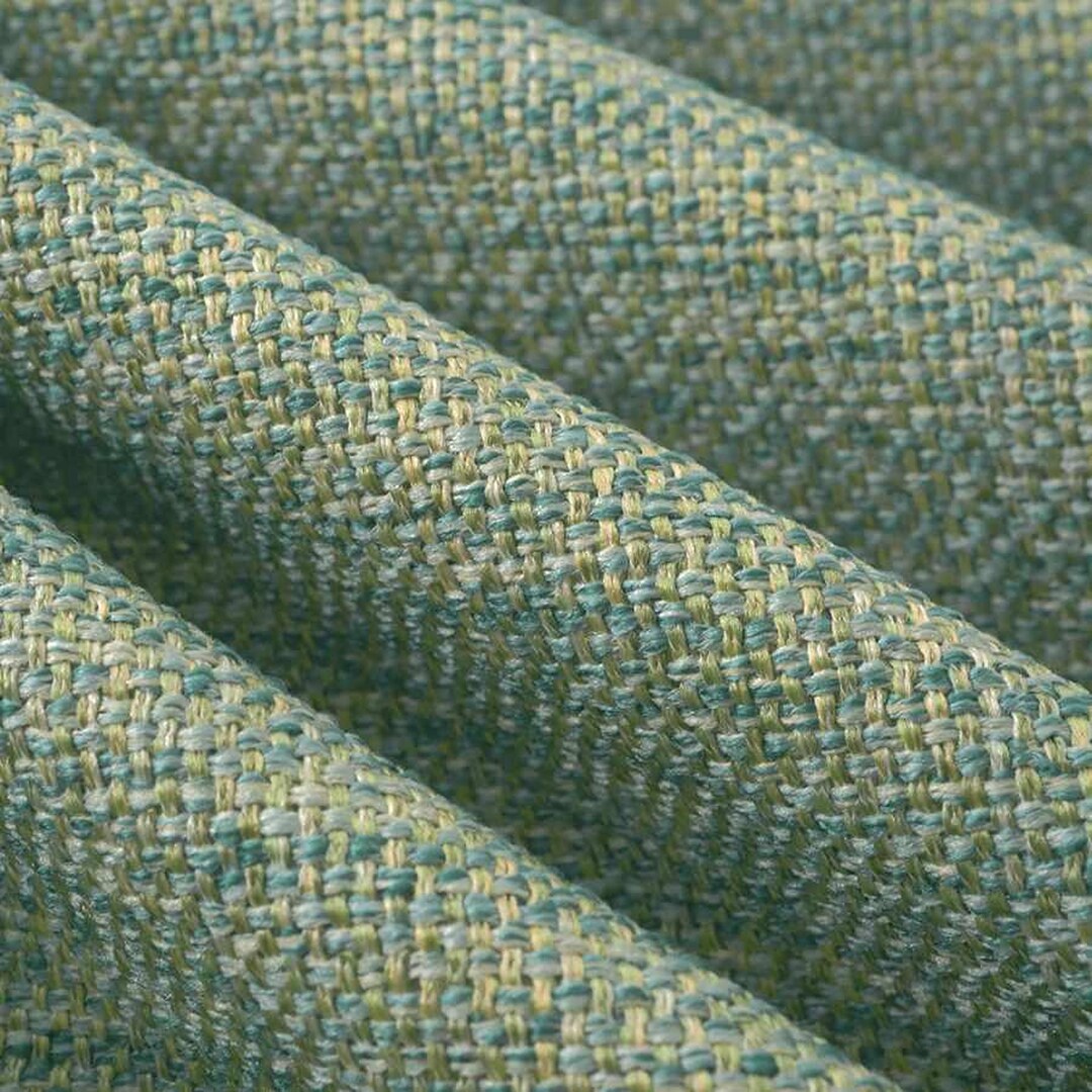 Aqua Tweed Upholstery Fabric - Aqua Chartreuse Fabric for Furniture ...
