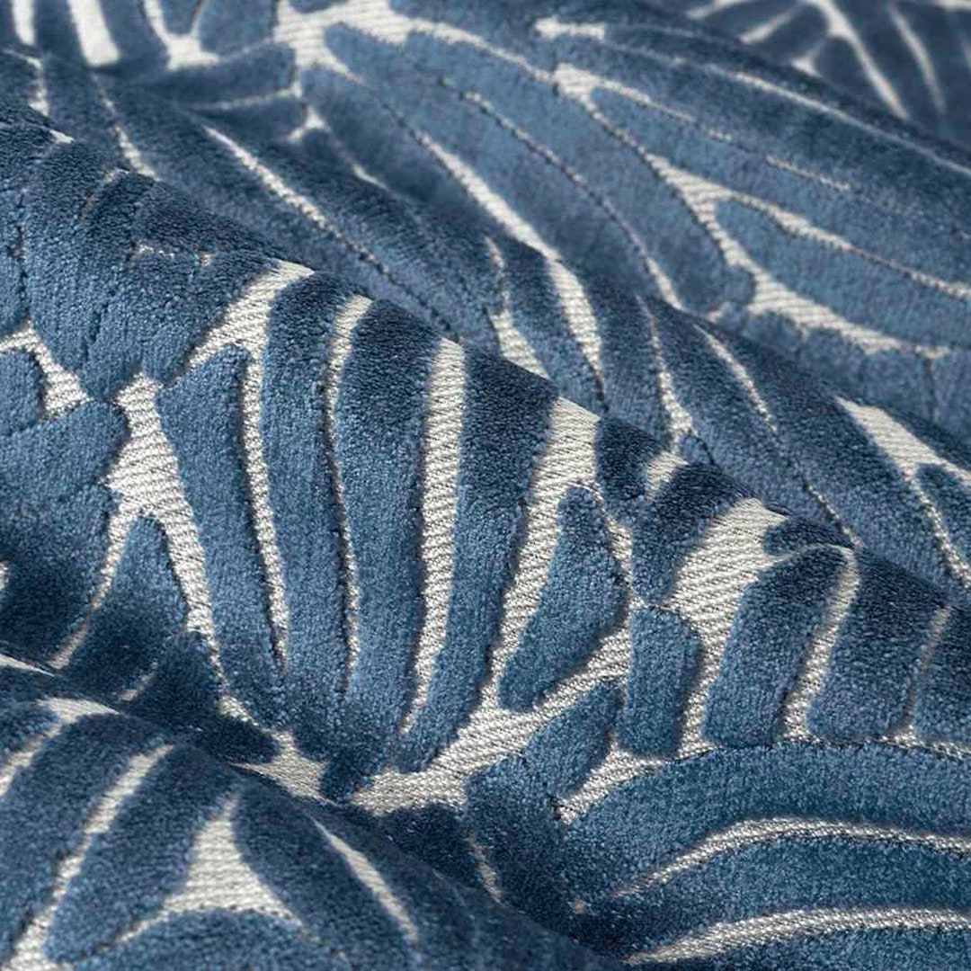 Blue Velvet Upholstery Fabric - Sapphire Blue Raised Velvet for ...