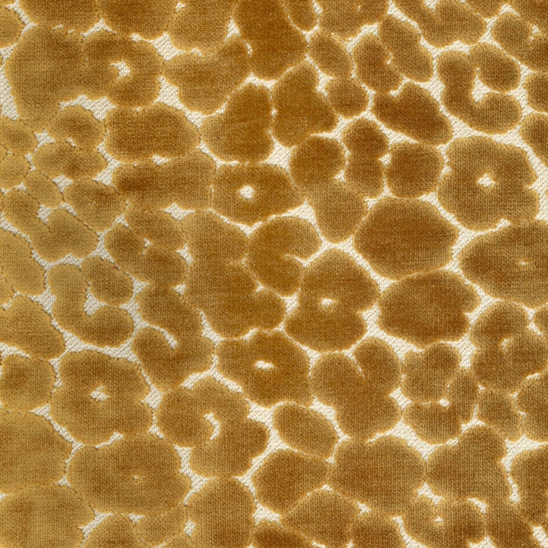 Gold Animal Velvet Upholstery Fabric for Furniture - Dark Gold Exotic ...