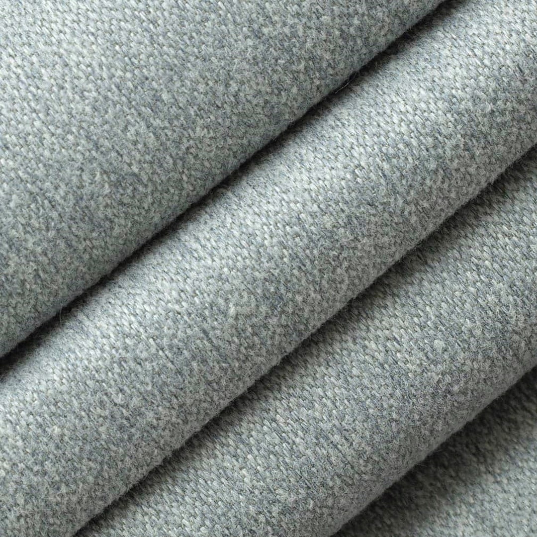 Light Blue Tweed Upholstery Fabric - Blue Stain Resistant Fabric - Sky ...