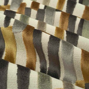 Olive Green Velvet Upholstery Fabric - Multicolored Velvet for ...