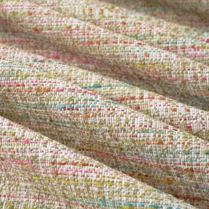 Aqua Tweed Upholstery Fabric - Turquoise Grey Fabric for Furniture ...