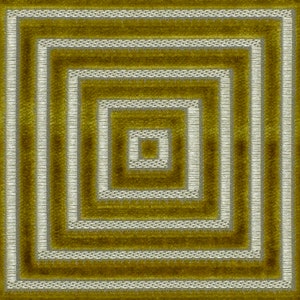 Gold Geometric Velvet Upholstery Fabric - Dark Gold Raised Velvet for ...