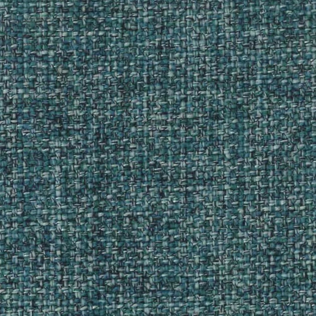Teal Tweed Upholstery Fabric Teal and Navy Blue Fabric for Furniture ...
