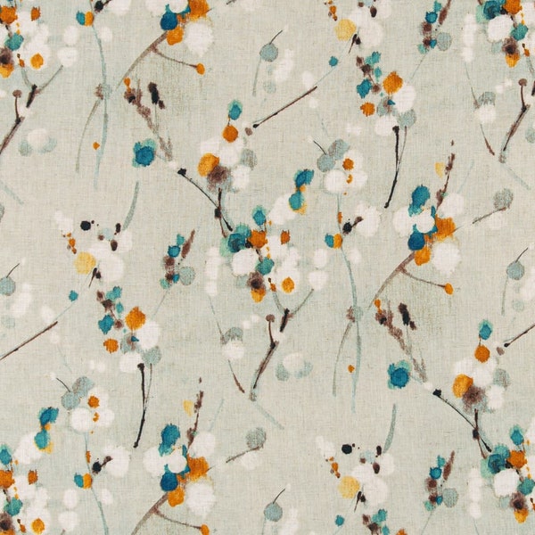 Teal Upholstery Fabric - Etsy