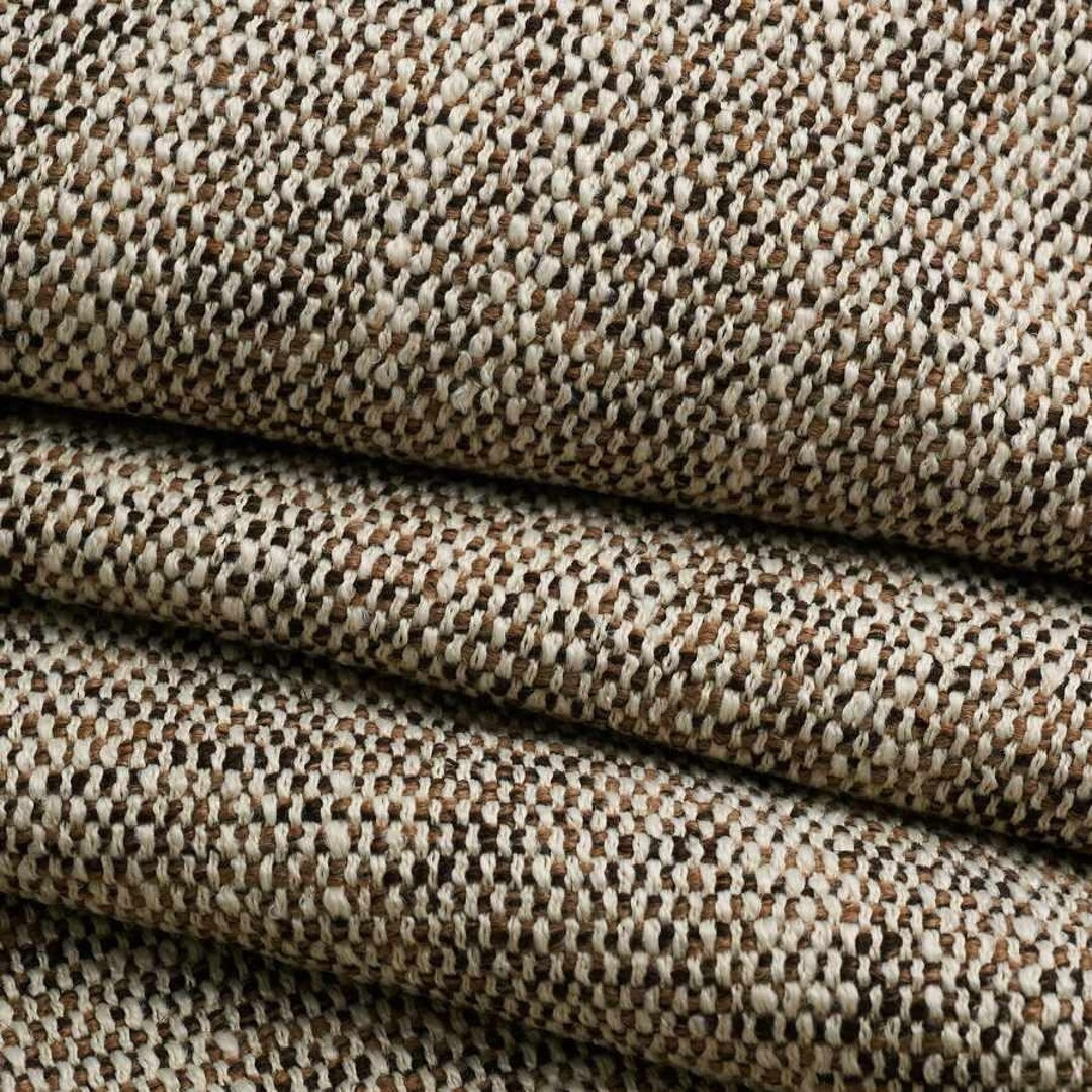 Dark Brown Upholstery Fabric - Brown Tweed Fabric for Furniture ...