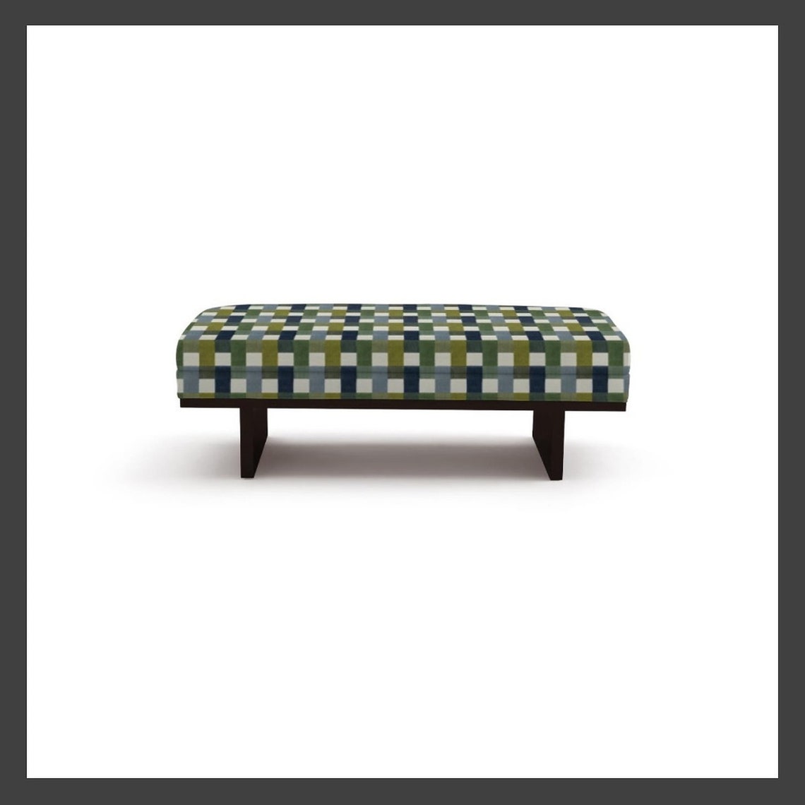 Chartreuse Navy Velvet Upholstery Fabric - Blue Green Geometric Velvet ...