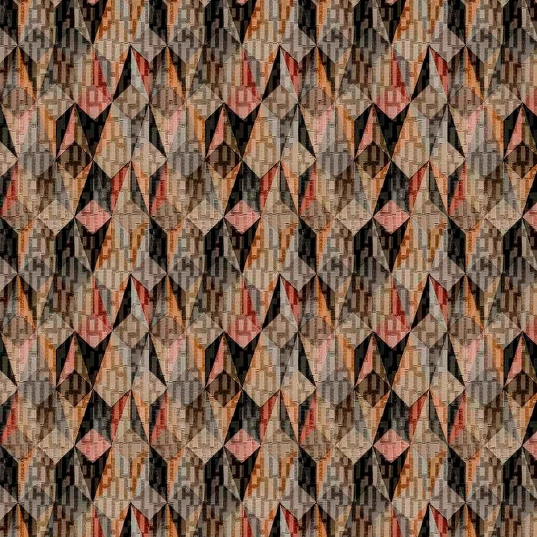 Grey Velvet Upholstery Fabric for Furniture Pink Grey Geometric Velvet ...