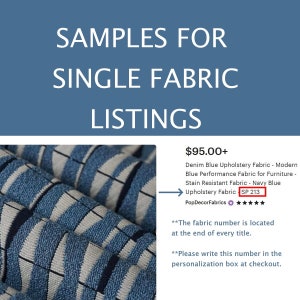 Upholstery Fabric Samples - Drapery Fabric Samples - Modern Upholstery ...